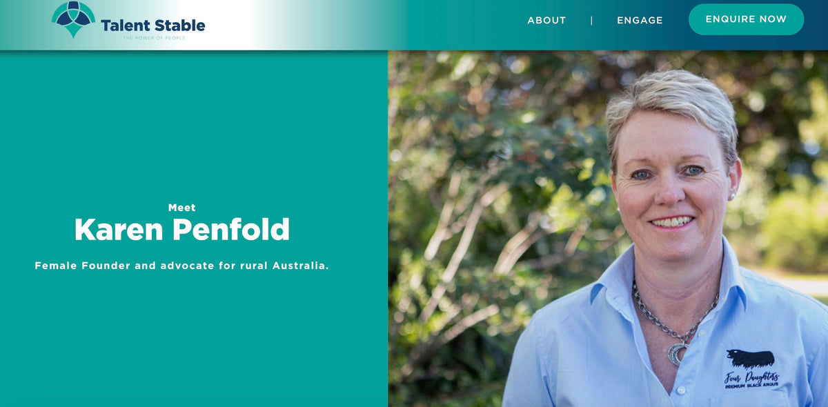 Meet Karen Penfold Female Founder and advocate for rural Australia ...